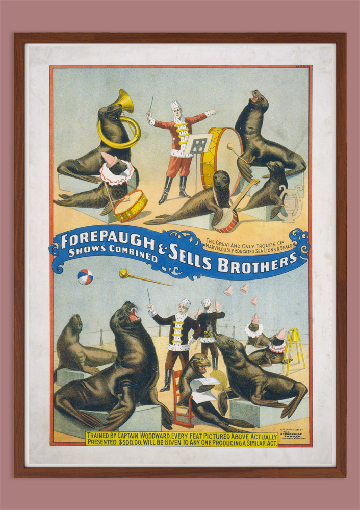 Circus Poster Frame