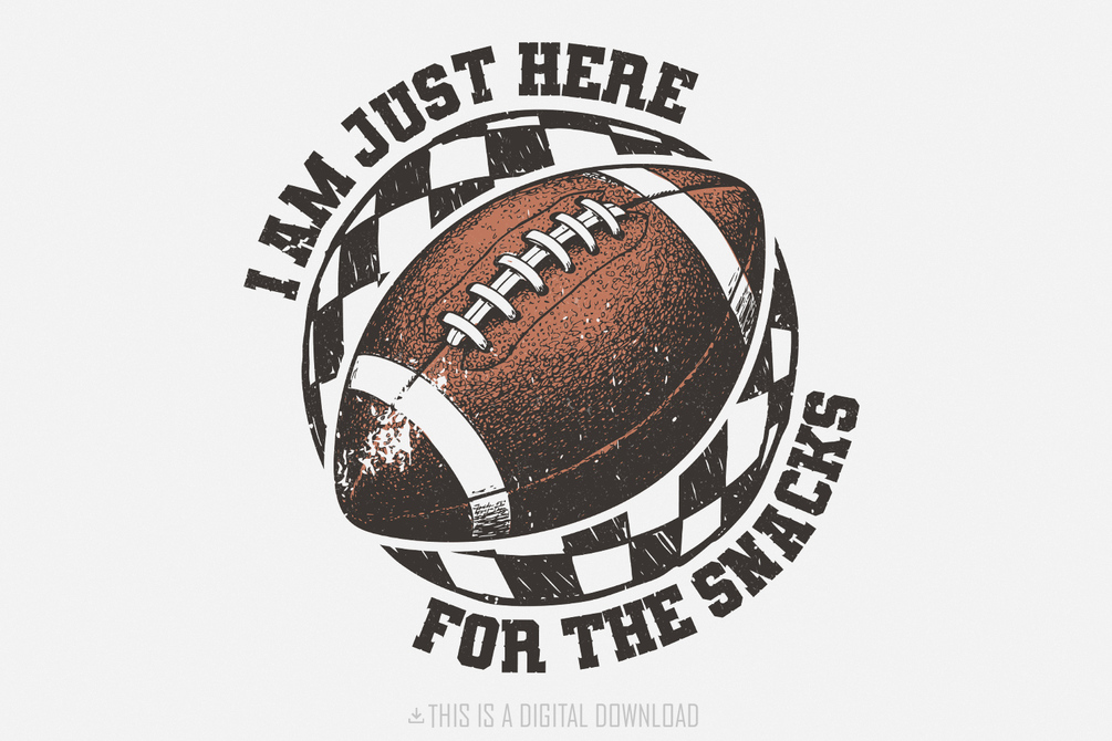 Football Snacks Sublimation PNG, Game Day Digital Download, Funny ...
