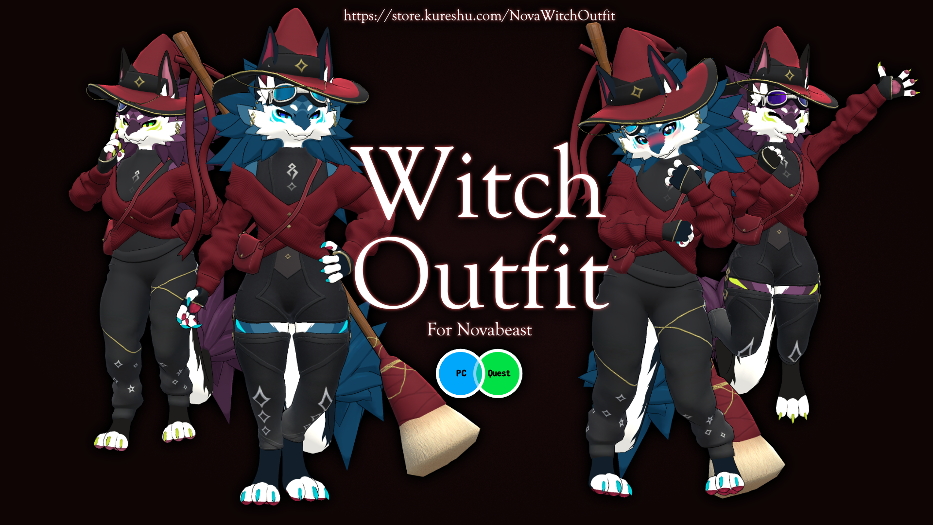 Novabeast Halloween Witch Sweater Outfit by Kureshu | RipperStore Forums