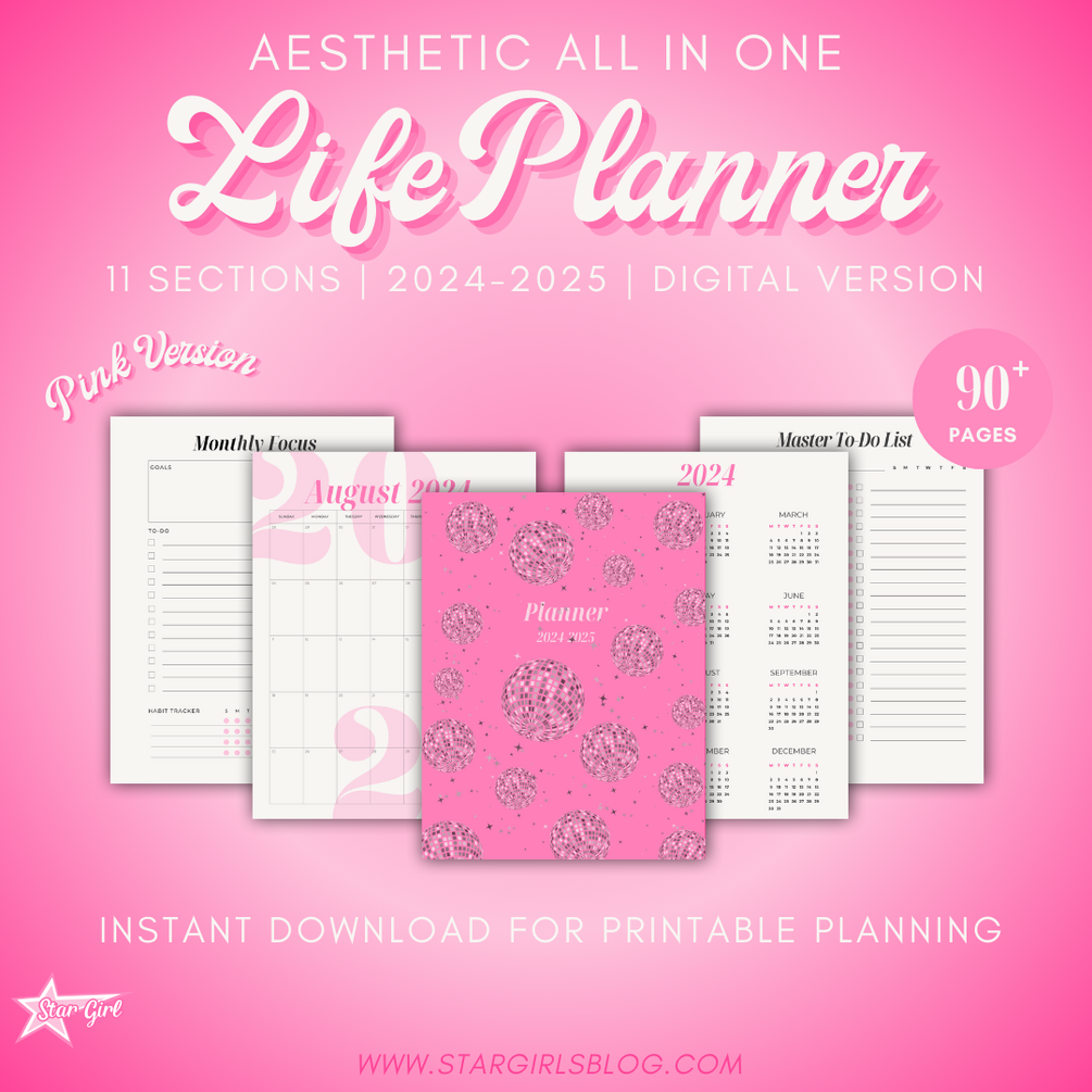 Ultimate Printable Life Planner 2024-2025