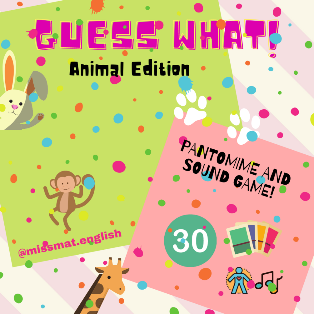 GUESS WHAT! Animal Edition 🐶🐯🐸