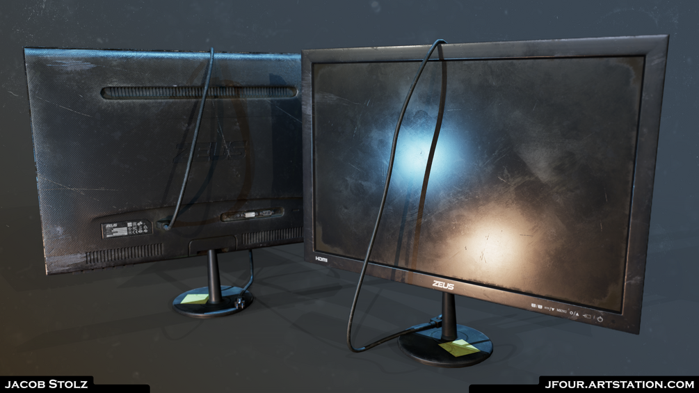 HD Monitor Free Prop + Project Files