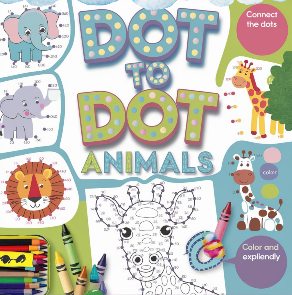 Animal Adventures: Dot to Dot Fun - E-Book