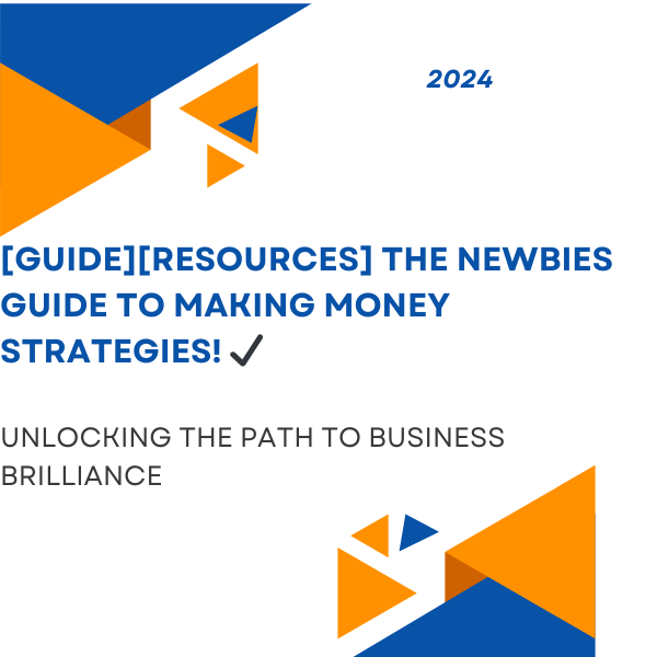 Guide][Resources] The Newbies Guide to Making Money Strategies!