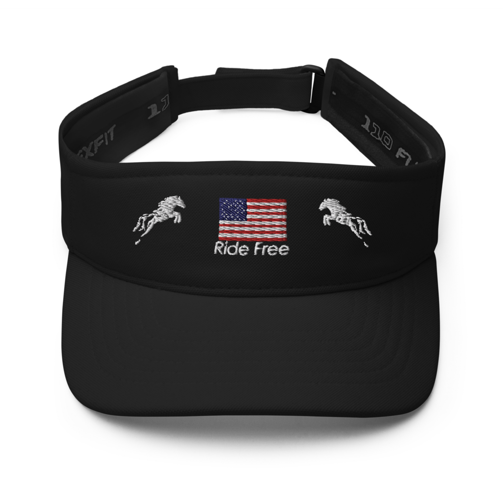 CPN "Ride Free" Embroidered Sun Visor