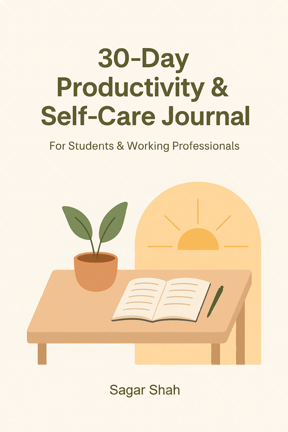 Reset & Rise : A 30-Day Guided Journal for Focus & Calm