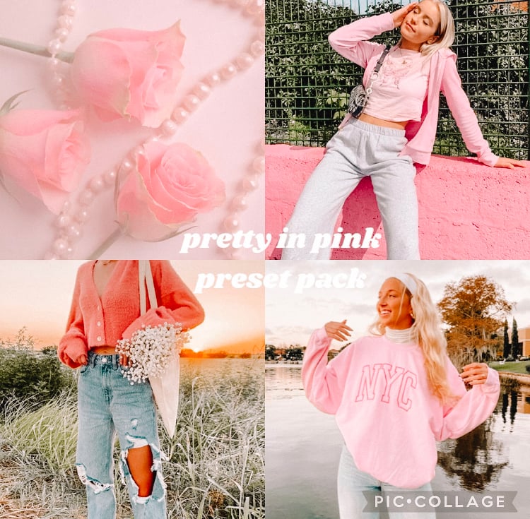 pretty in pink preset pack