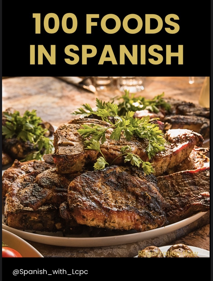 100 Foods in Spanish