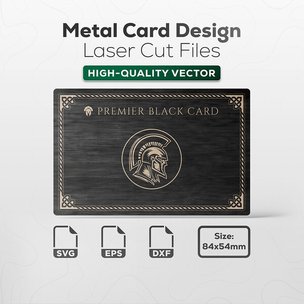 American Express - Credit Card Laser Cut File - SVG / EPS / AI / DXF