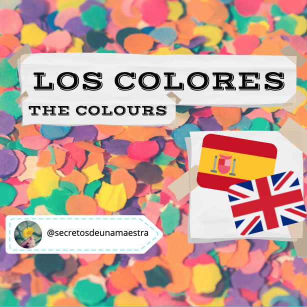 Los colores: Español - Inglés