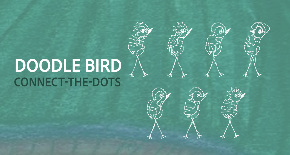 Doodle Bird Connect-the-Dots