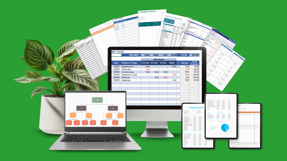 1000+ Ready To Use Excel Templates