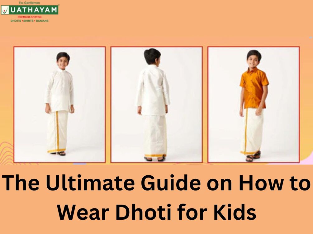 The Ultimate Guide on How to Wear Dhoti for Kids