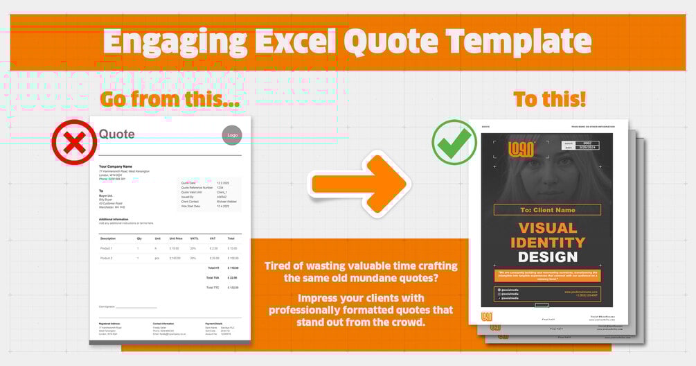 Engaging Excel Quote Template