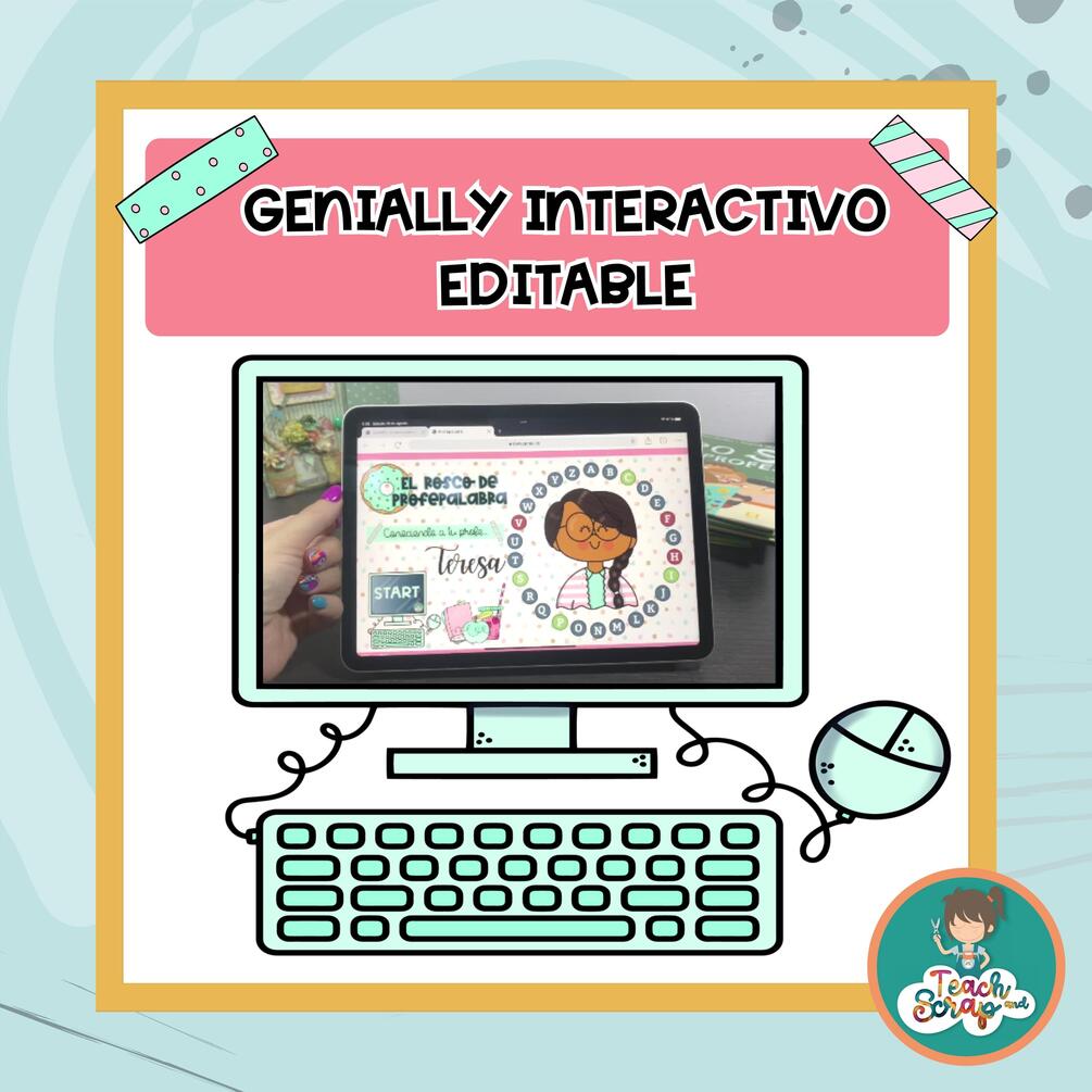 Genially reutilizable Rosco de Profepalabra