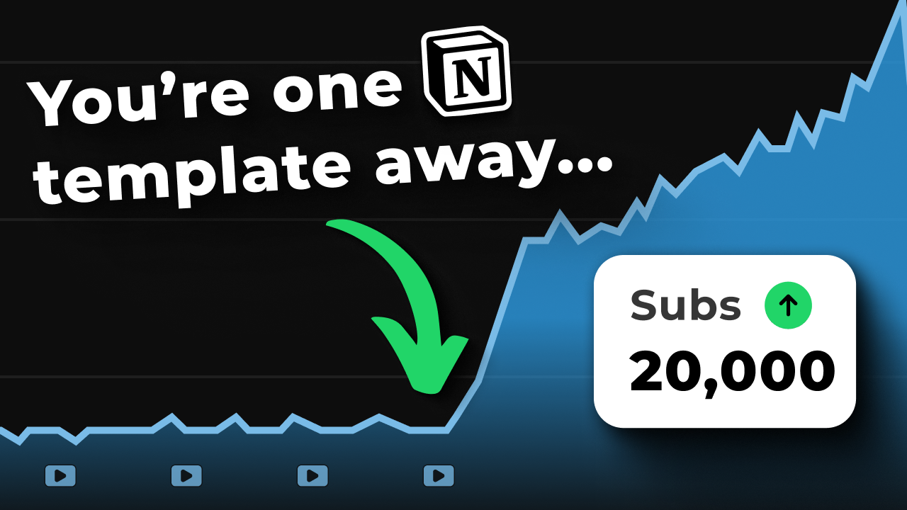 How to use Notion to grow your YouTube channel - Chris