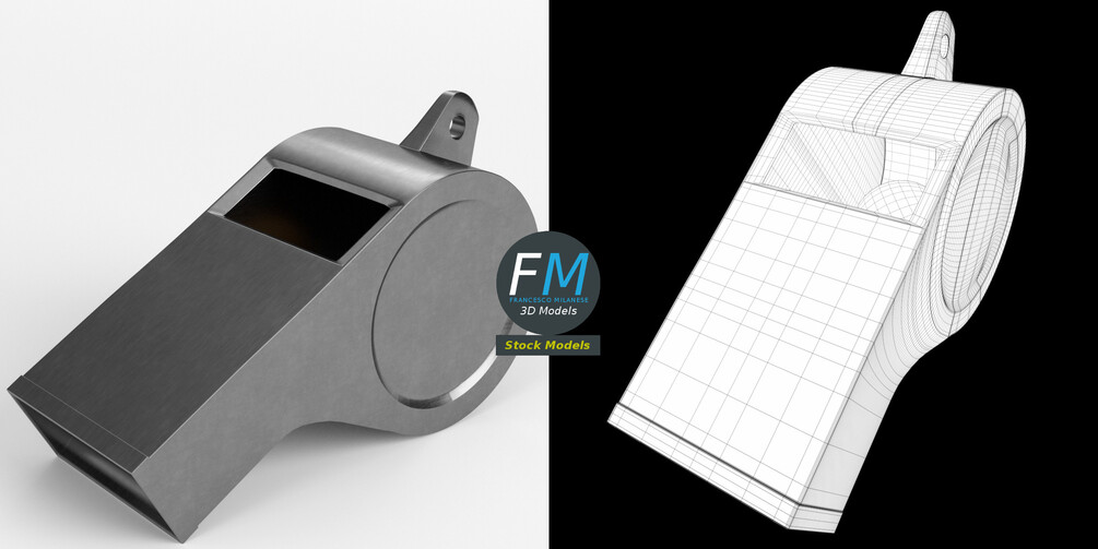 3D MODEL - Whistle