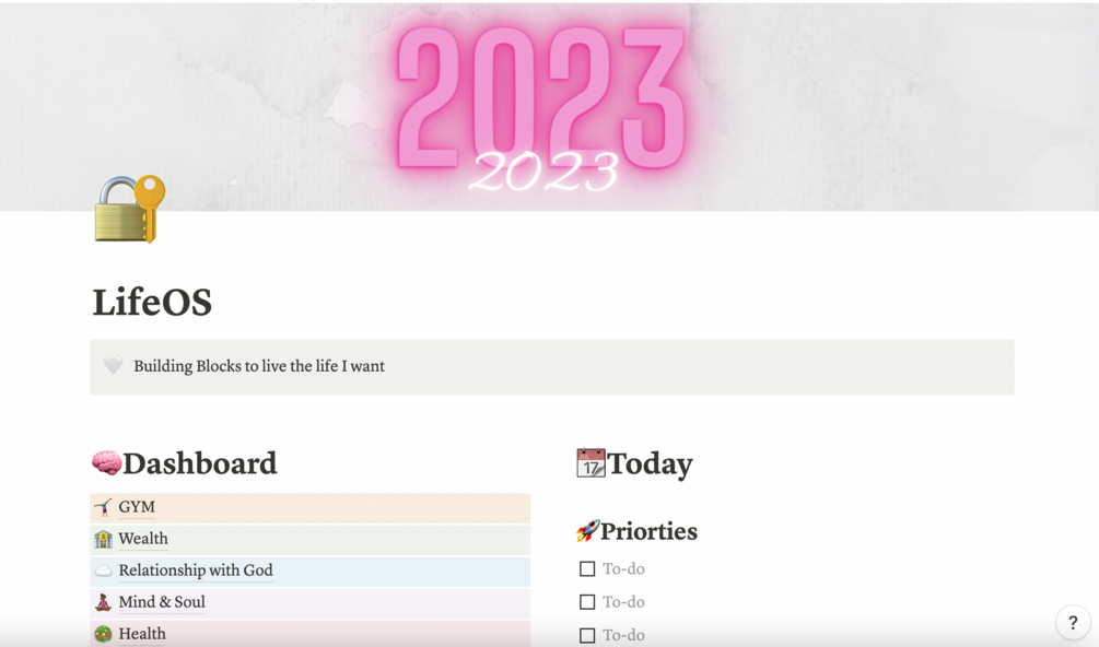 Life Operating System