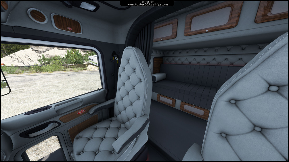 Interior Peterbilt 389 Custom ATS #1