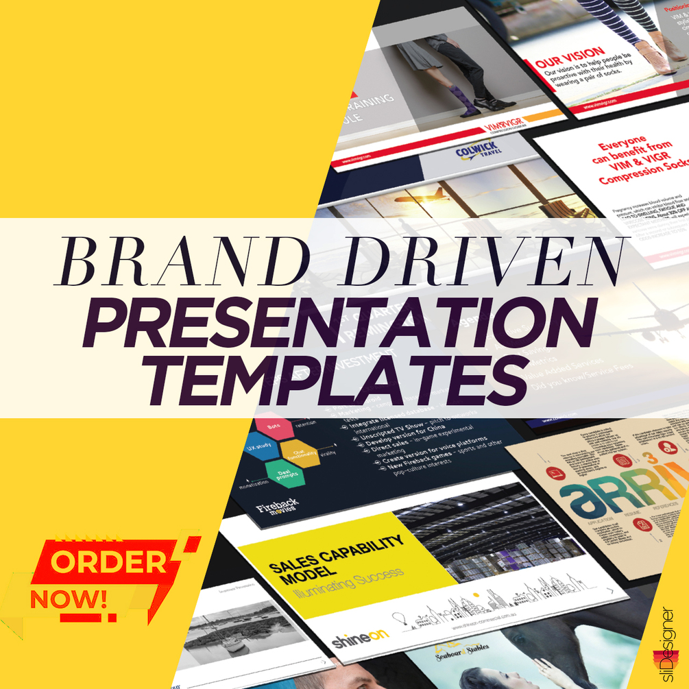 Custom, Brand Driven Presentation Template in 24hrs - Powerpoint , Keynote , Gooogle Slides