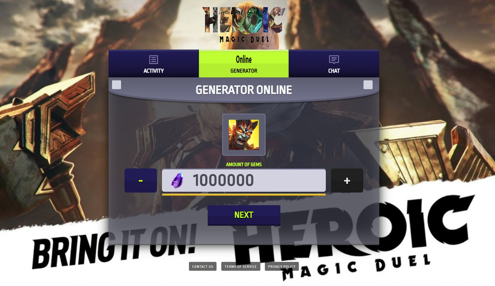Heroic Magic Duel APK Mod Hack For Gems