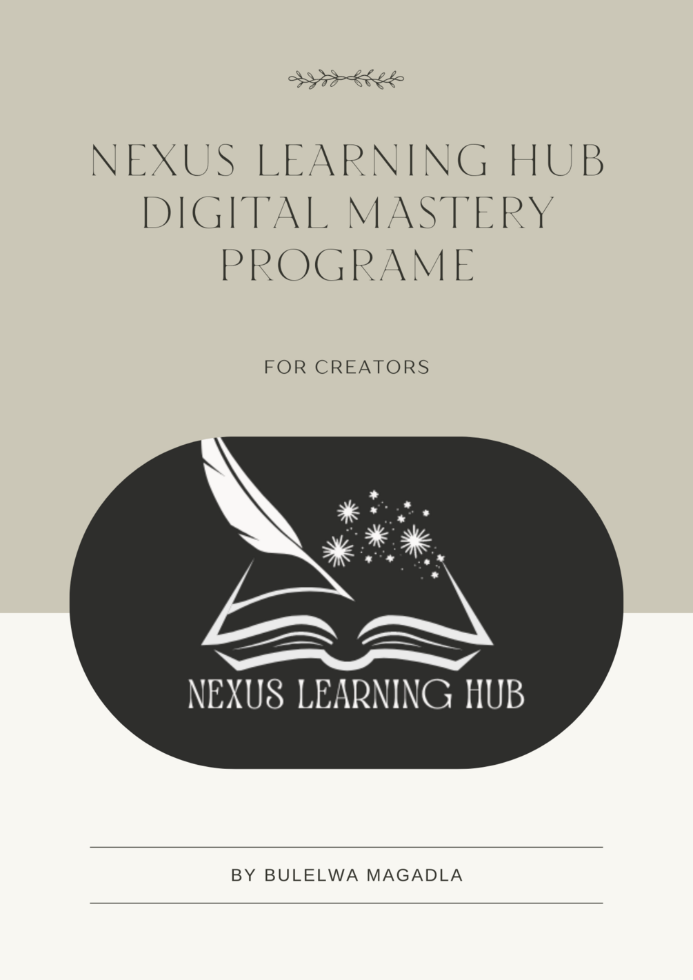 Nexus Learning Hub: Digital Marketing Mastery Program