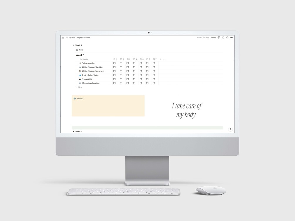 75 Hard | Progress Tracker