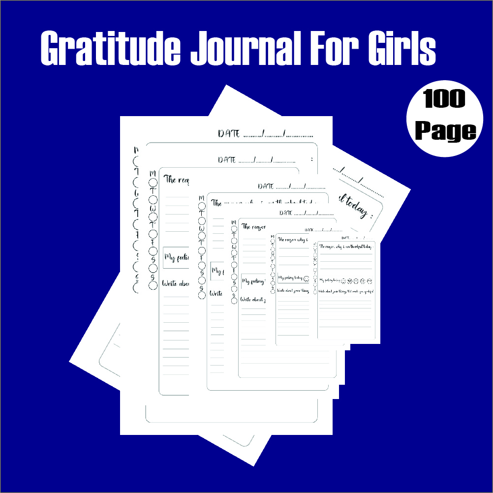 Gratitude Journal for girls