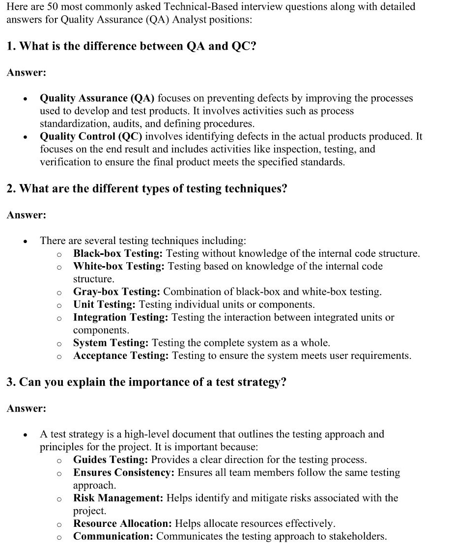 6 PDFs containing ALL Types of Most Asked Interview Q&A (Scenario-Based, Technical-Based ...