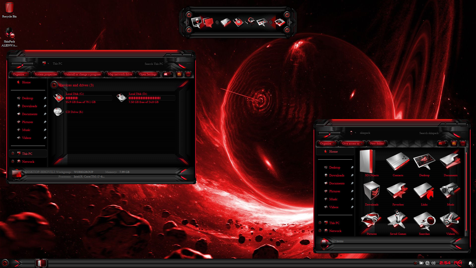 6 ALIENWARE Premium Skin Pack Bundle - SkinPack Store