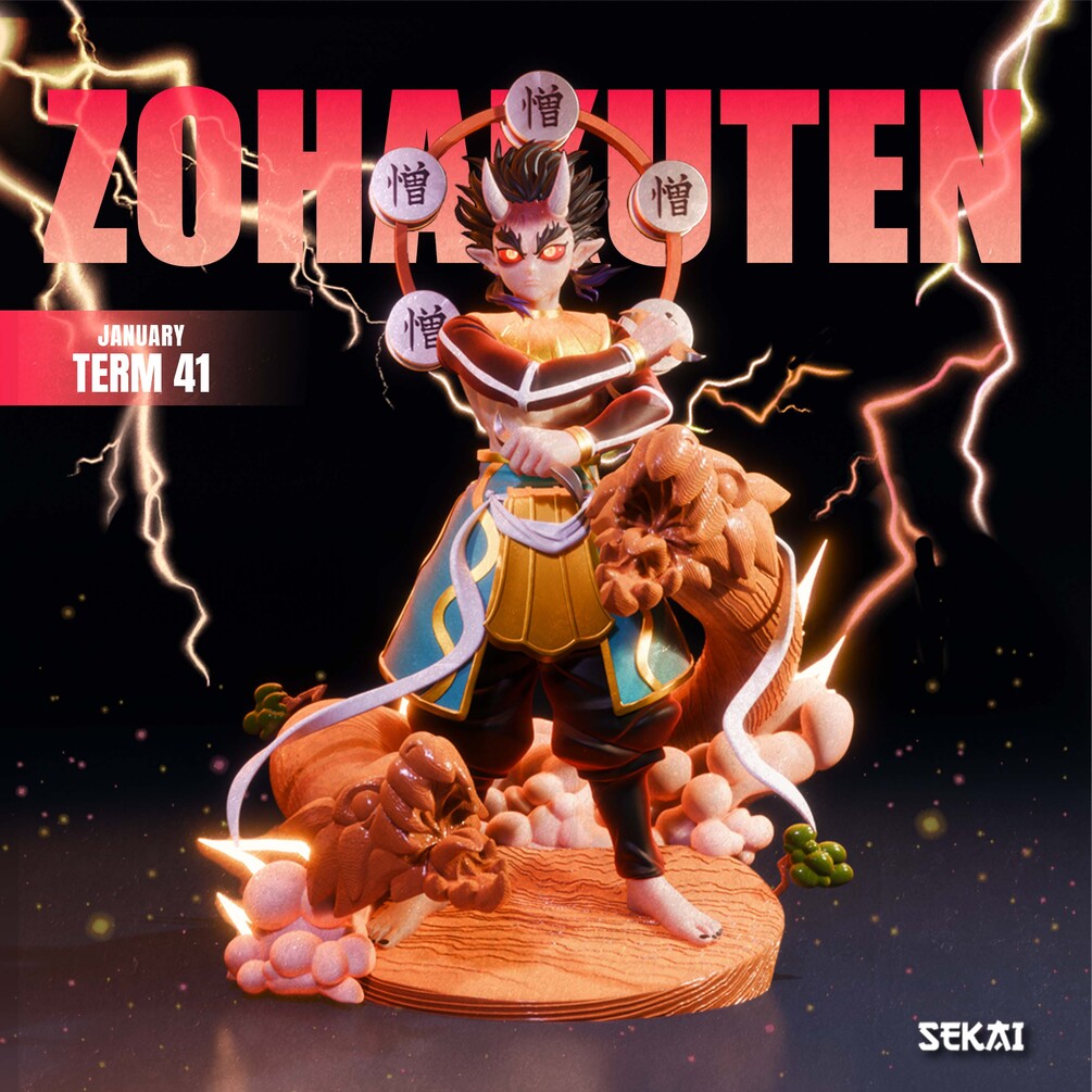 Hatengu Sculpture and Bust - Sekai 3D Models - Tested and Ready for 3D ...