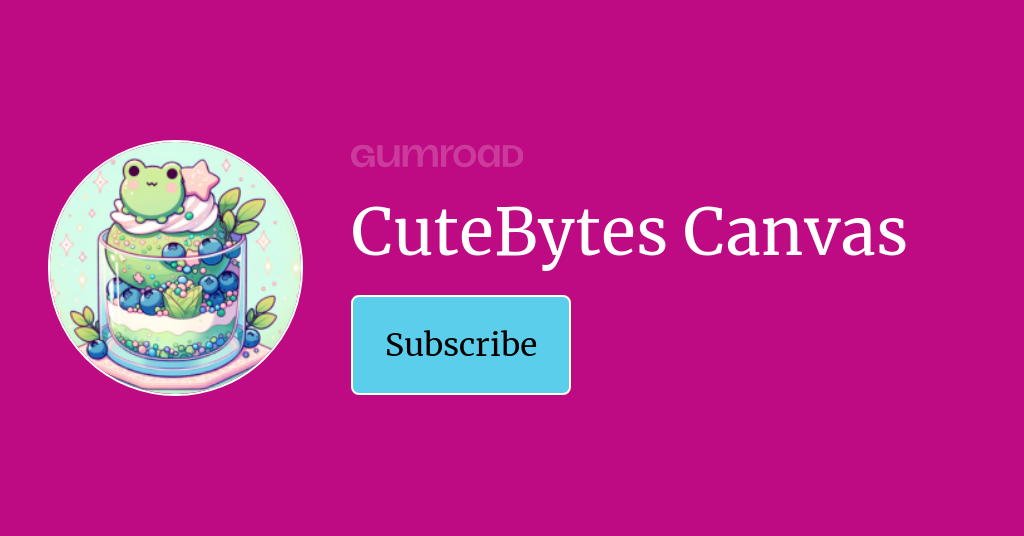 CuteBytes Canvas