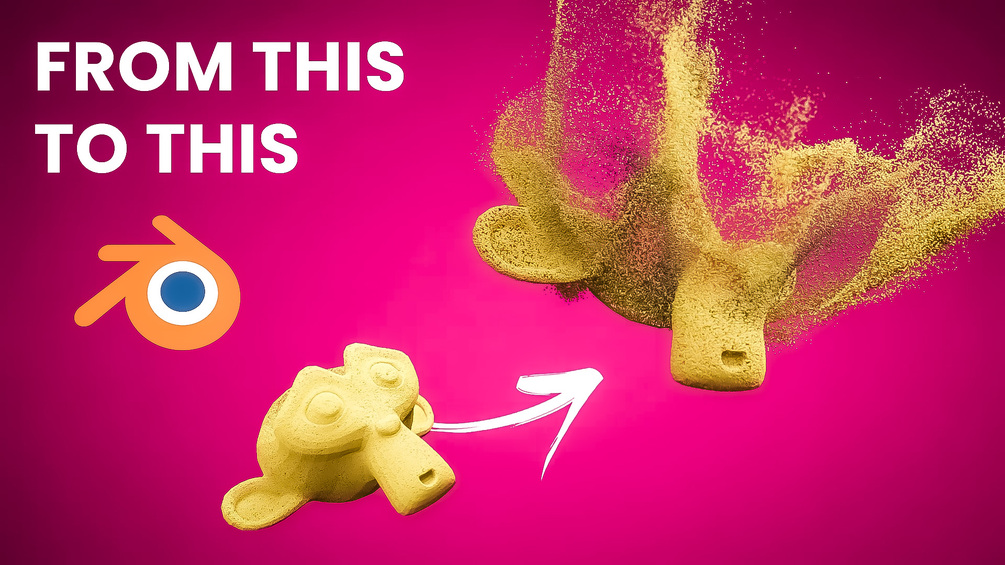 Object to dust Disintegration