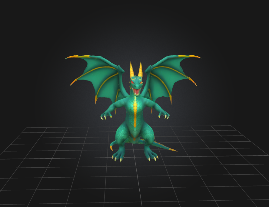 Mythical Dragon VRChat Avatar