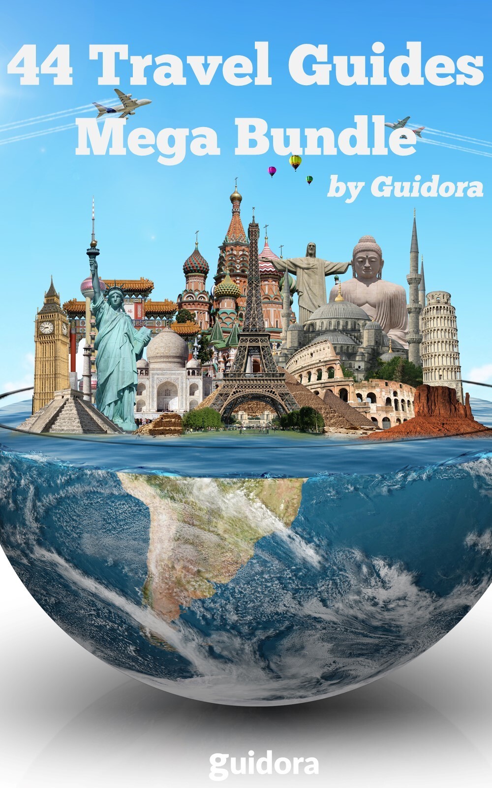 44 Travel Guides Bundle by Guidora