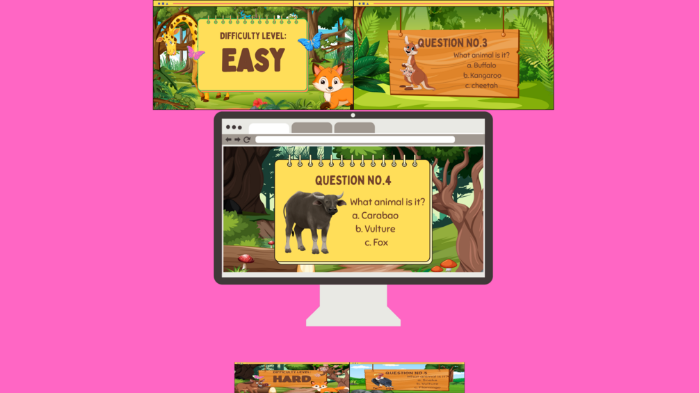 Guess The Animal (Quiz Presentation for Children)