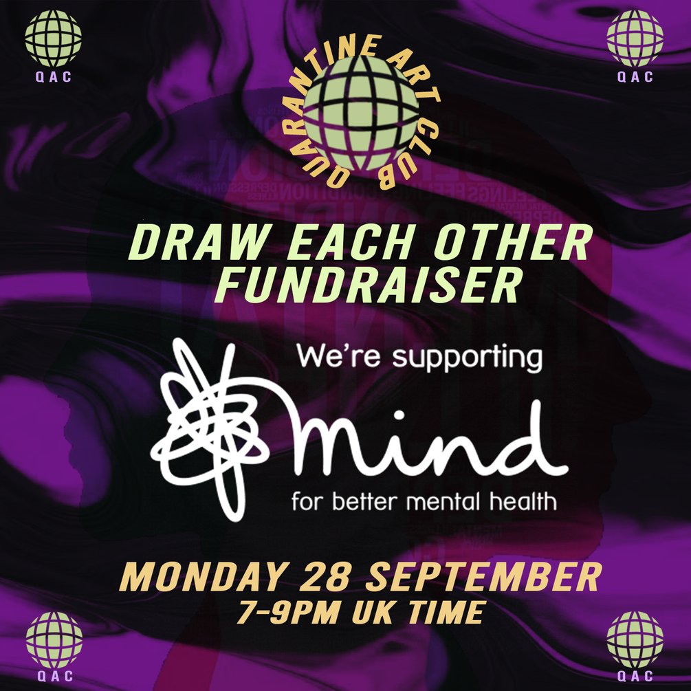 Draw Each Other's Portraits Fundraiser for Mind Charity