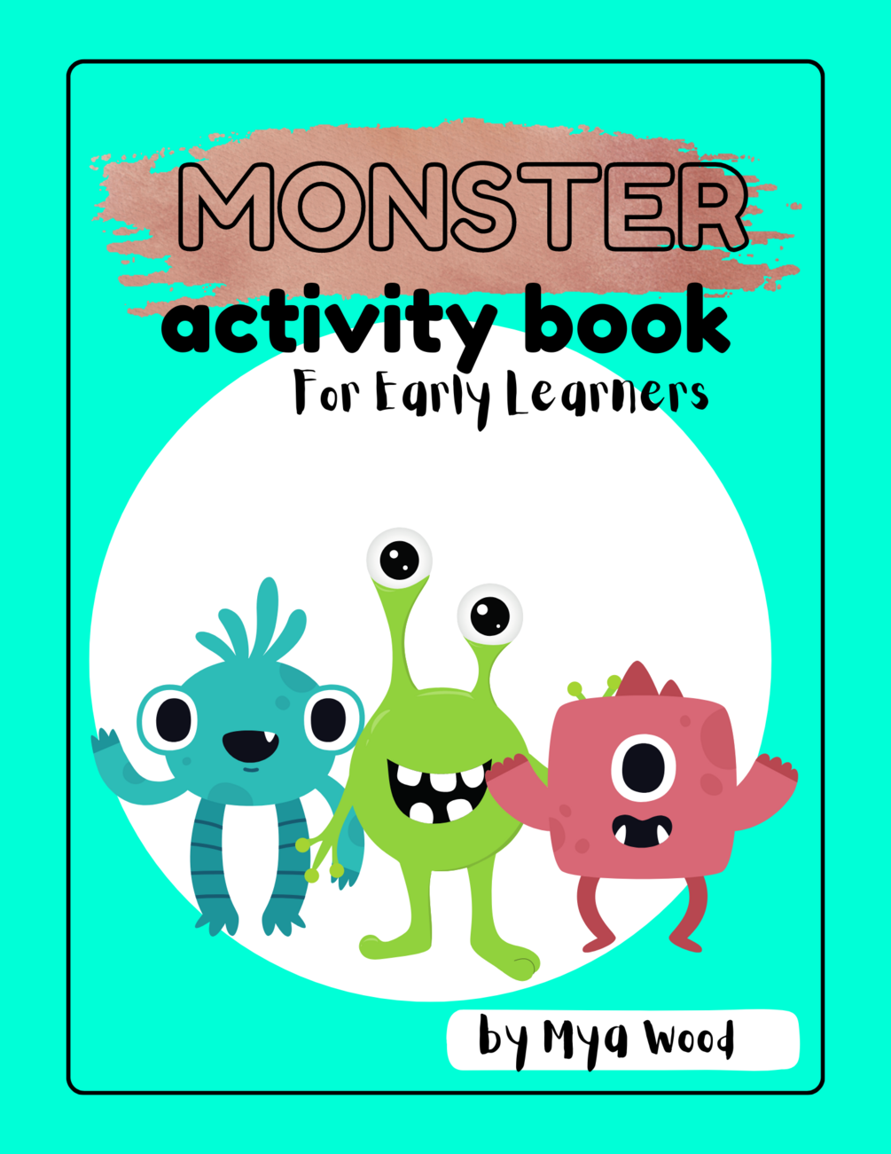 Monster Activity book for early learners