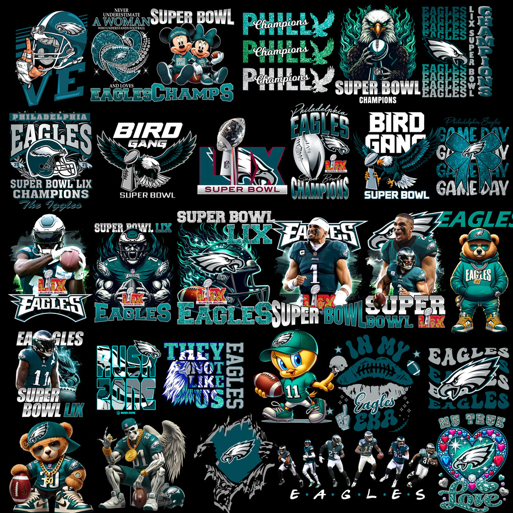 EAGLES CHAMPIONS DESIGNS