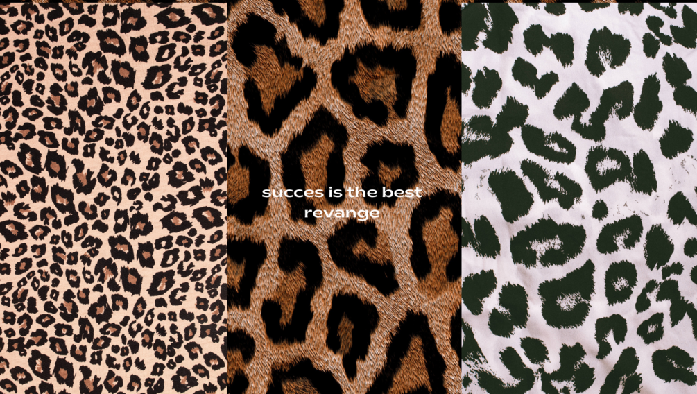leopard print template