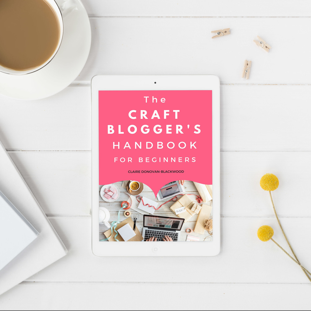 Craft Bloggers Handbook *On Sale For A Limited Time* Earn Money Online (From A Pro Craft Blogger ...