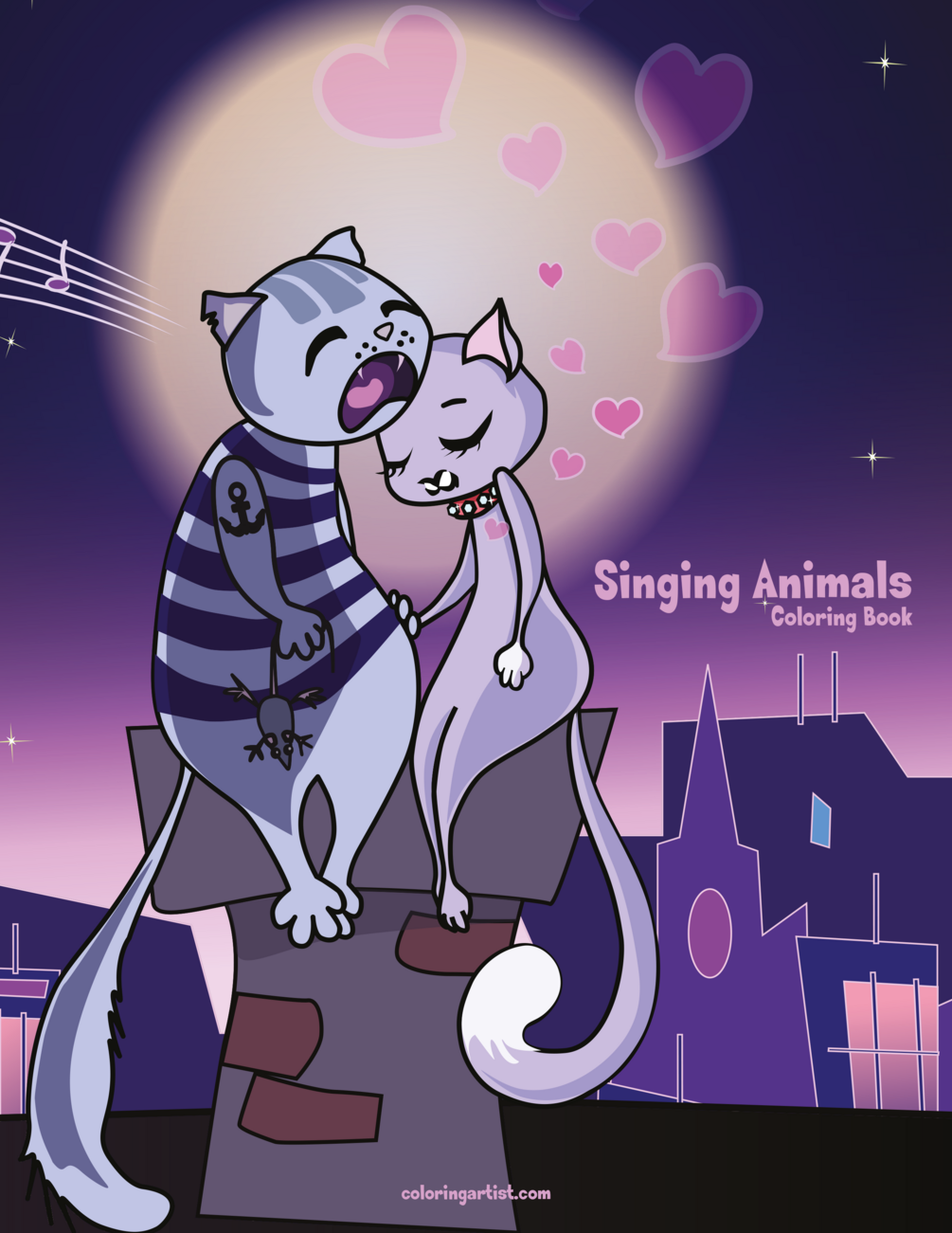 Singing Animals Coloring Book
