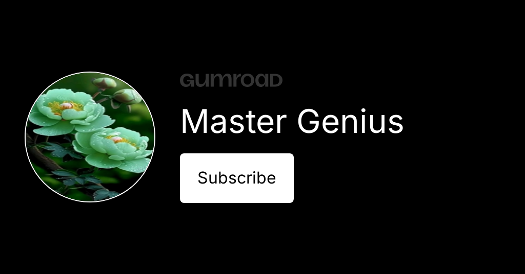 Master Genius