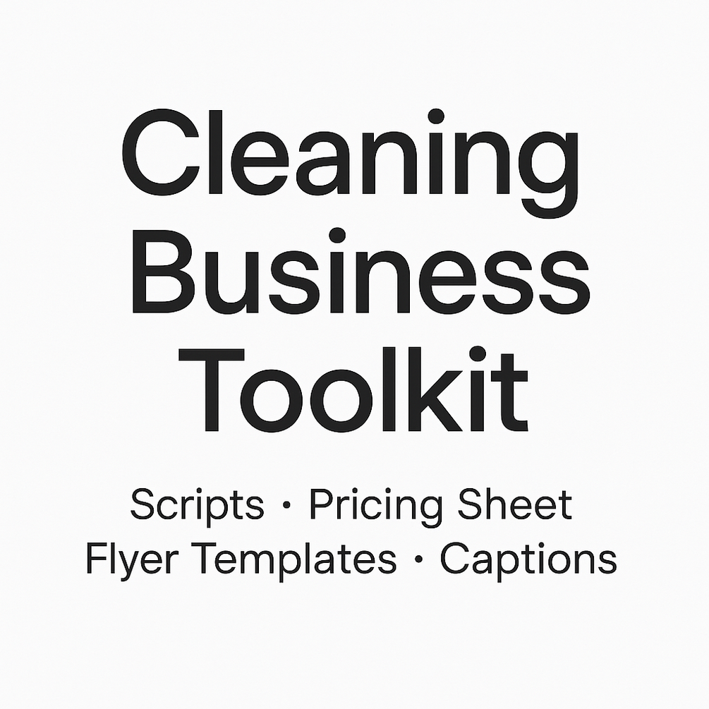 Cleaning Business Toolkit