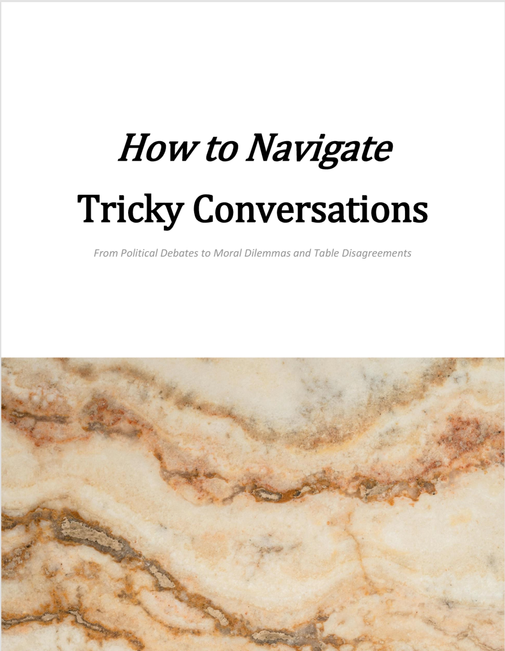 Guide: How to Navigate Tricky Conversations