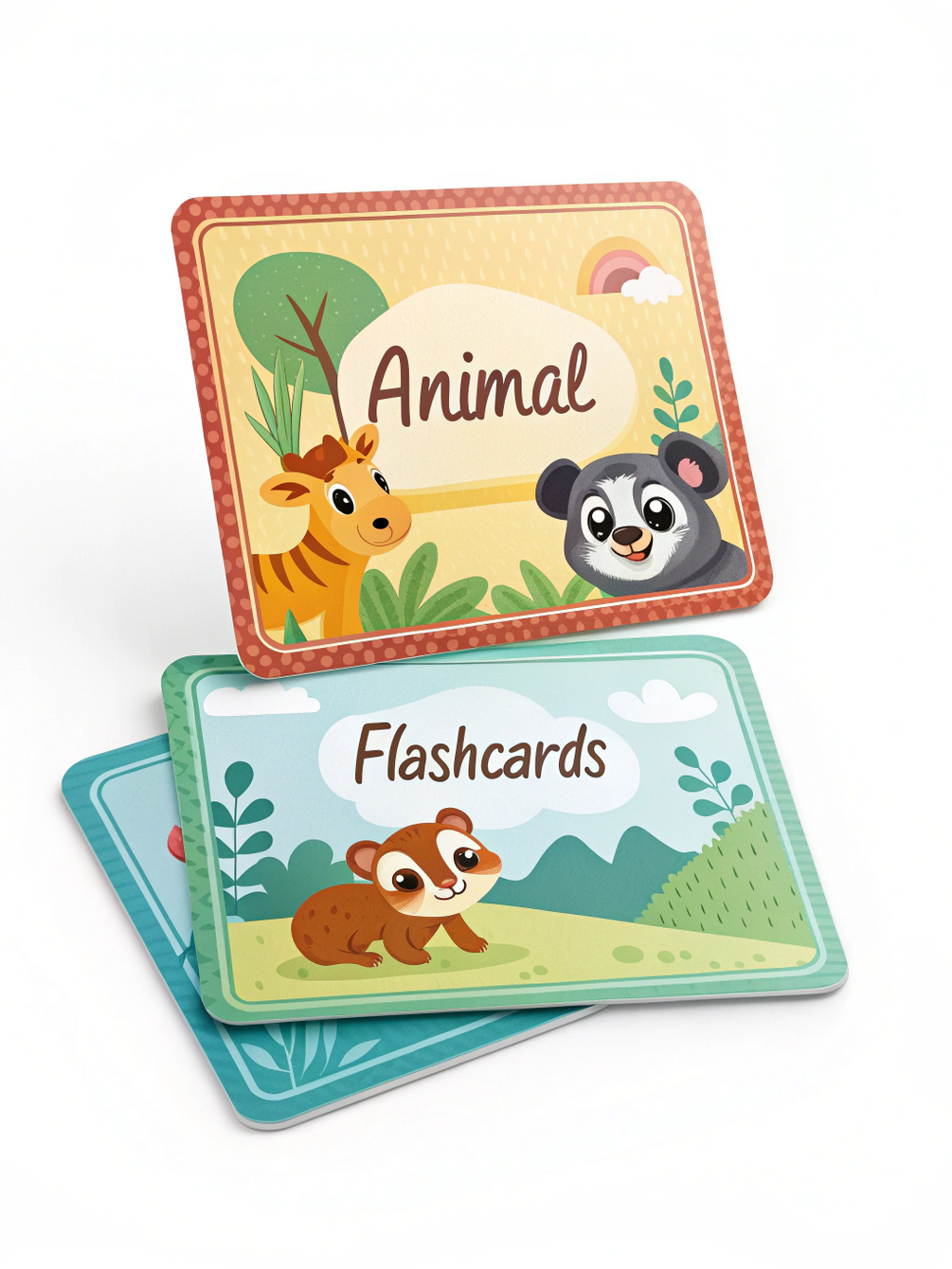 3D FLASH CARDS
