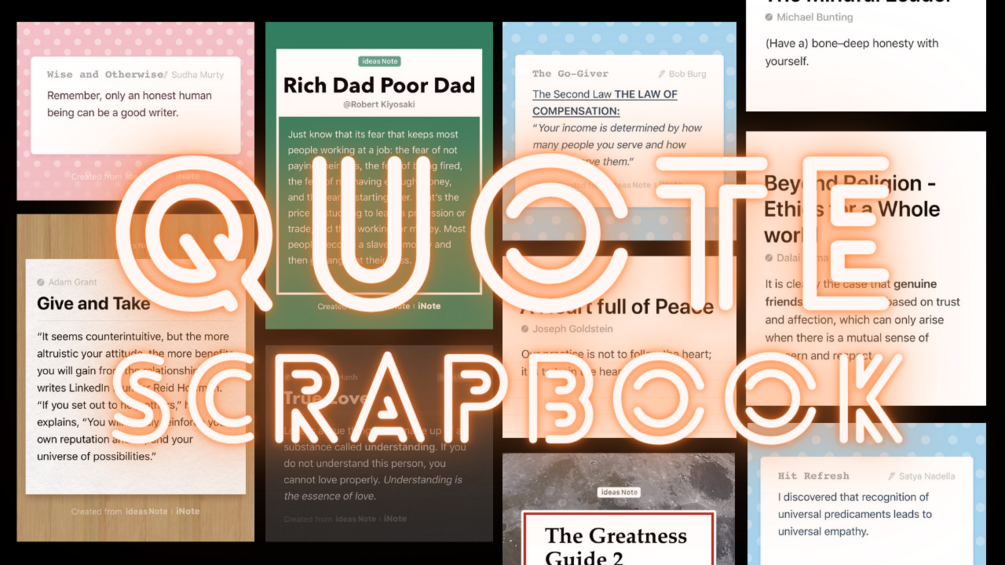 Quote Scrapbook