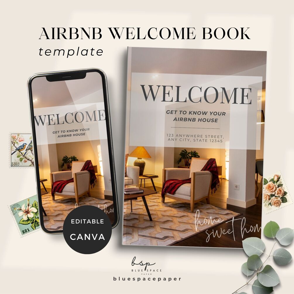Vacation Rental Welcome Book Template - DO022