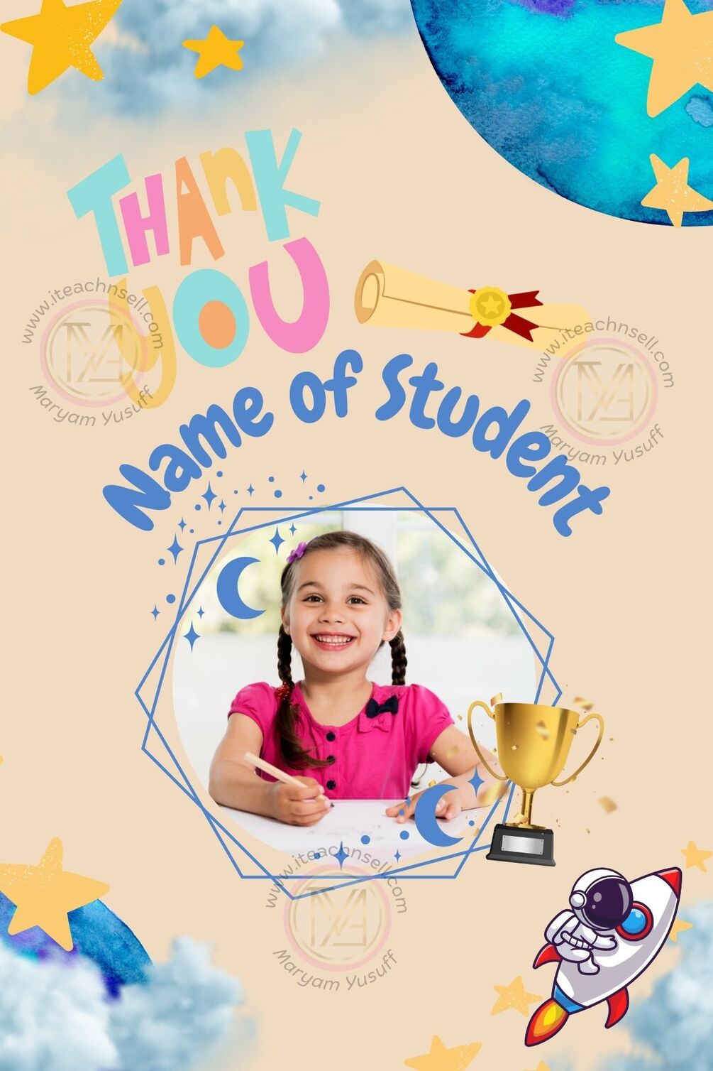 Student Appreciation Card
