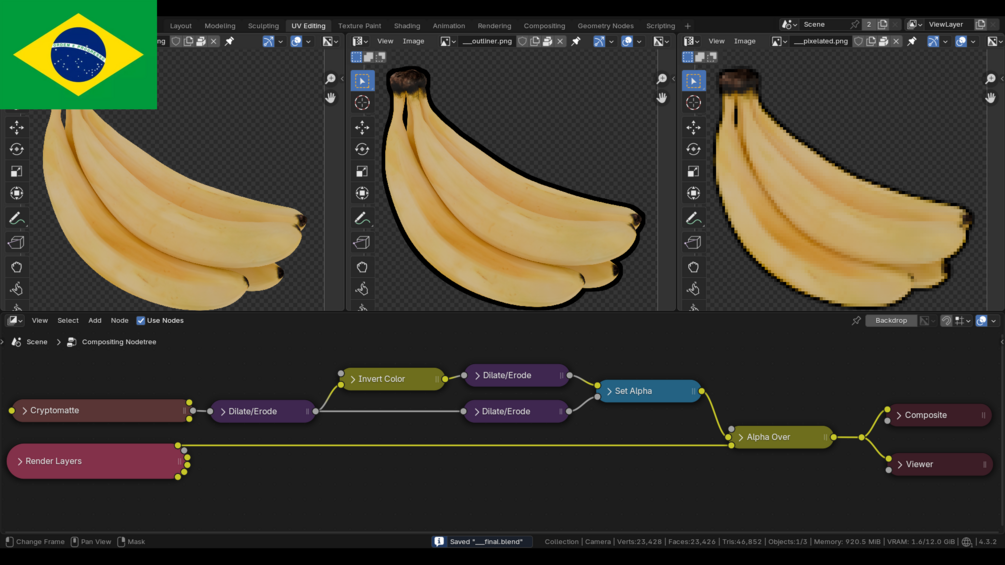 [FM3D tutoriais] - Como Adicionar um Contorno Preto aos Objetos Usando Compositing | Tutorial ...